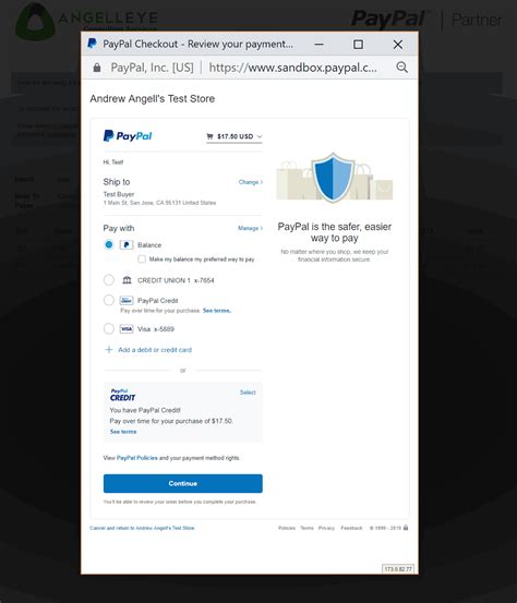 paypal checkout payments api v1 client side demo kit angelleye