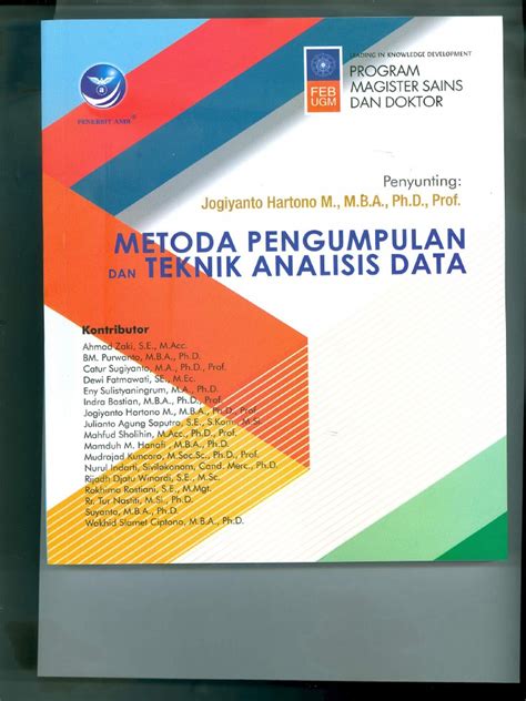 2018metode Pengumpulan Dan Teknik Analisis Data Pdf