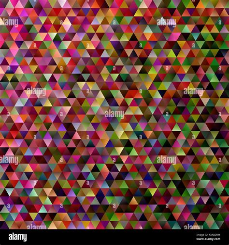 Abstract Gradient Tiled Triangle Pattern Background Vector Mosaic Graphic Design Stock Vector