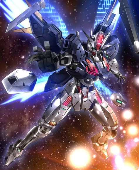 Gundam Aerial Rebuild Gundam And 1 More Drawn By Reiei8 Danbooru