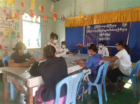 ကျိုက်ဒုံမြို့လူထုအခြေပြုဗဟိုဌာန Community Centre ခန်းမ၌ စာဖတ်ဝိုင်းကျင်းပ Information And