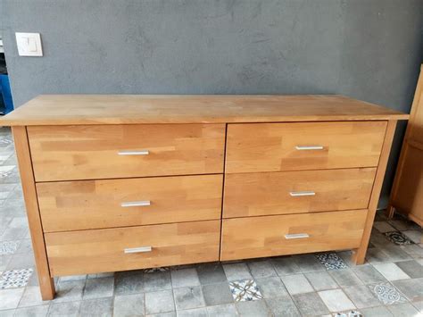 Комод деревянный на 6 ящиков — цена 3000 грн в каталоге Комоды Купить товары для дома и быта по