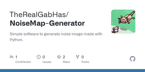 Github Therealgabhasnoisemap Generator Simple Software To Generate