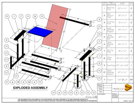 Red And Blue Chair On Behance