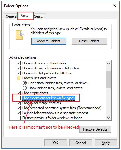 How to view file extensions in Windows 10 Radek Rýznar