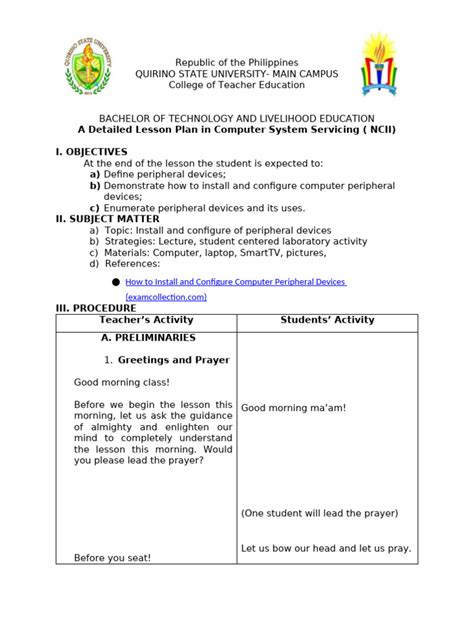 Peer Install And Configure Of Peripheral Devices Pdf Computer Keyboard Input Output