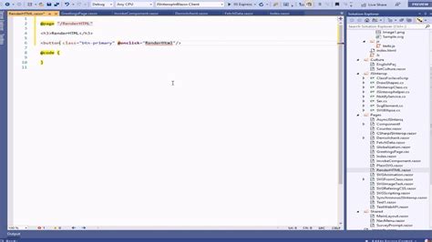 Raw Html Rendering In Net Client Side Blazor Youtube