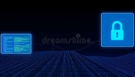 Digital Lock Security Icon Cyber Security Data Protection And Online Safety Generative Ai