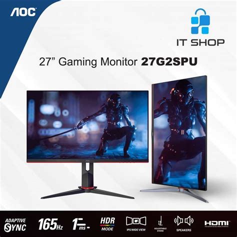 Jual AOC 27G2SPU Gaming Monitor Di Seller Alluna Collection Mulyasari