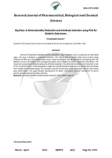 Pdf Big Data A Dimensionality Reduction And Attribute Selection