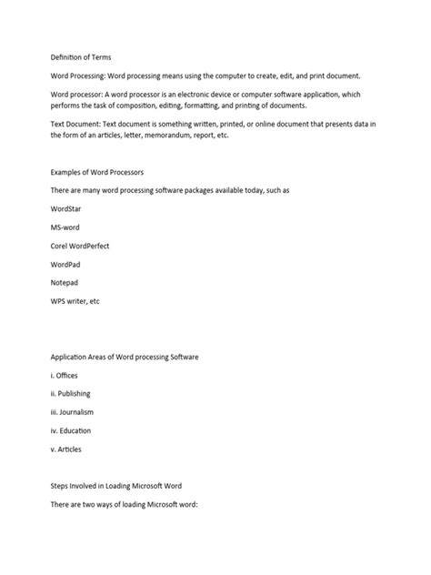 3rd Term Ict Note Pdf Spreadsheet Programming
