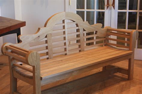 Combray Furniture Studio Building A Lutyens Garden Bench Assembly And Completion