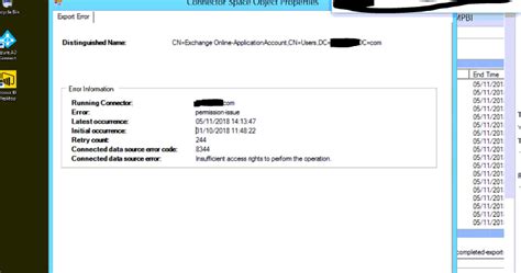 Senko Insufficient Access Rights To Perform The Operation Error In