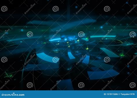 Future Fractal Dark Curve Bright Chaos Effect Render Decoration Effect