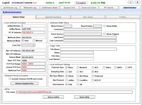 Logitek Jet67 And Mixit Radio Console Configuration And Operation Manual