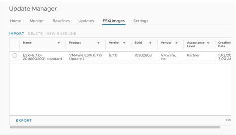 Upgrade VSphere Host Menggunakan VSphere Update Manager PT Excellent