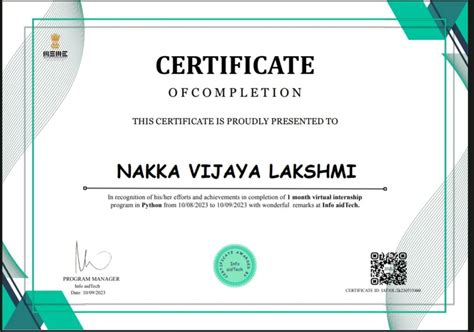 N Vijayalakshmi On Linkedin Infoaidtech Iad Python