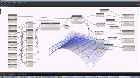 Autodesk Labs Dynamo Plug In For Robot Structural Analysis Truss 3d Model