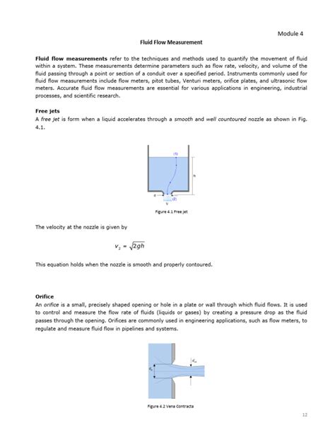 Module 4 Fluid Flow Measurement Pdf