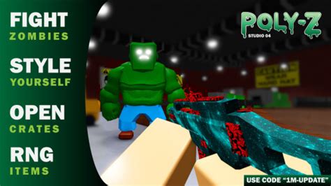 POLY Z RNG Zombie Wave Kelangsungan Hidup Roblox