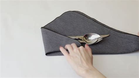 3 Ways To Wrap Silverware Wikihow Wrapped Silverware Napkin Wrapped Silverware Silverware