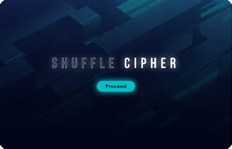 Shuffle Cipher Figma