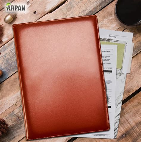 A Professional Presentation Display Folder Pockets Brown Pack Clarisworld