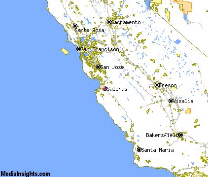Salinas California Map