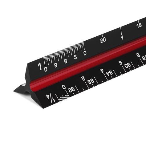 ruler inches to scale