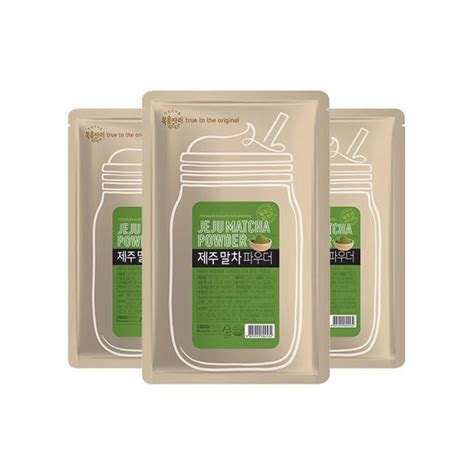 제주 말차 파우더 500g 3개묶음 신세계적 쇼핑포털 Ssgcom