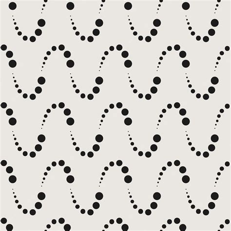 Premium Vector Essential Monochrome Geometric Seamless Vector Pattern
