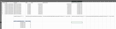 Worksheet Function Excel Sum Consecutive Data Every 30 Minutes