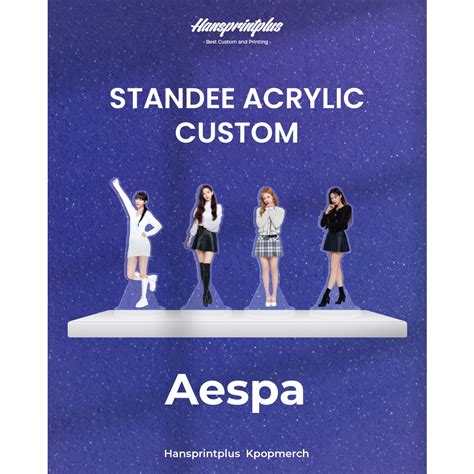 Jual Standee Aespa Action Figure Aespa 3mm Shopee Indonesia
