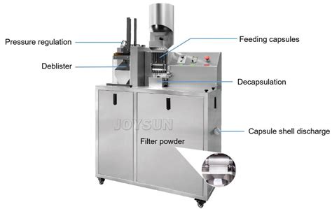 Capsule Decapsulation Machine Capsule Segregator