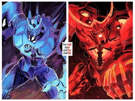 Primusibi Blue Lantern Megatron Optimus Prime Primus Transformers Red Lantern Unicron