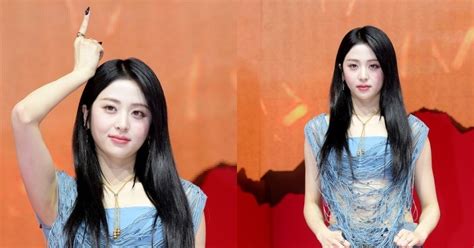 르세라핌 허윤진 눈부시게 화려한 빌런 언포기븐걸[ms앨범]