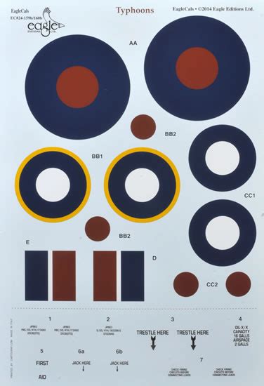 Eaglecals 124 Typhoon Decal Review By Brett Green