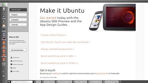 Ubuntu SDK 4 1 0 IDE Is Powered By Qt Creator 4 1 Adds LXD Based Backend
