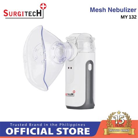 Surgitech Mesh Nebulizer Portable Nebulizer My 132 Gray Lazada Ph