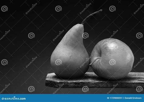 Apple Black And White Photography