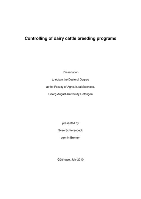 Pdf Controlling Inbreeding And Maximizing Genetic Gain Using Semi Definite Programming With
