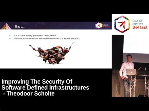 Free Video Improving The Security Of Software Defined Infrastructures