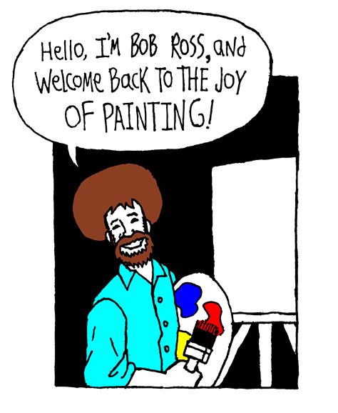 Bob Ross By Axemanng On Newgrounds
