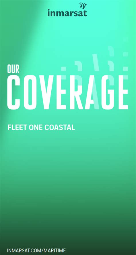 Inmarsat FleetOne Coastal Coverage Map SatellitePhoneStore