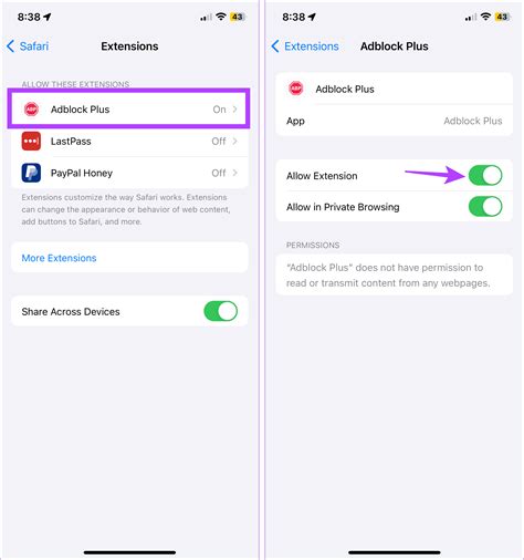 How To Turn Off Adblock In Safari On Iphone Ipad And Mac Guiding Tech