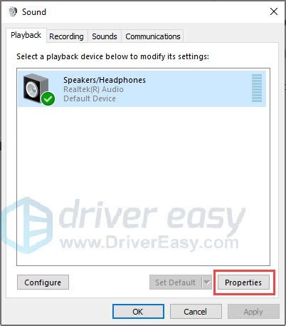 SOLVED Disable Audio Enhancements In Windows Driver Easy