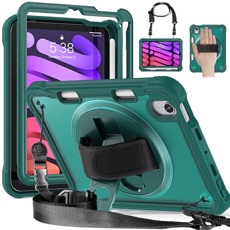 Elehold Hybrid Rugged Case For Ipad Mini 6th Generation Dual Layer