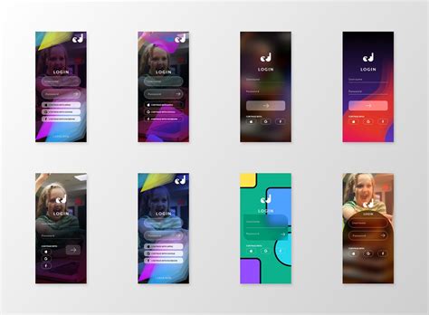 Mobile Login UI Structure 2021 On Behance Mobile Login UI Structure 2021 On Behance