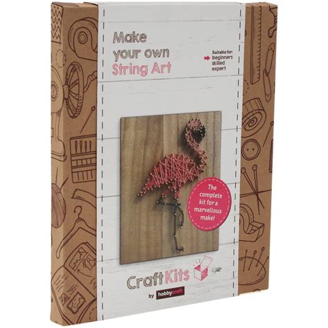 flamingo string art kit hobbycraft