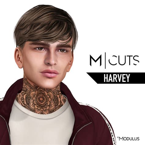Second Life Marketplace Modulus Harvey Hair Fatpack
